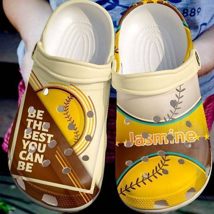 Baseball Personalized Be The Best Classic Clogs Crocs Shoes - 365crocs