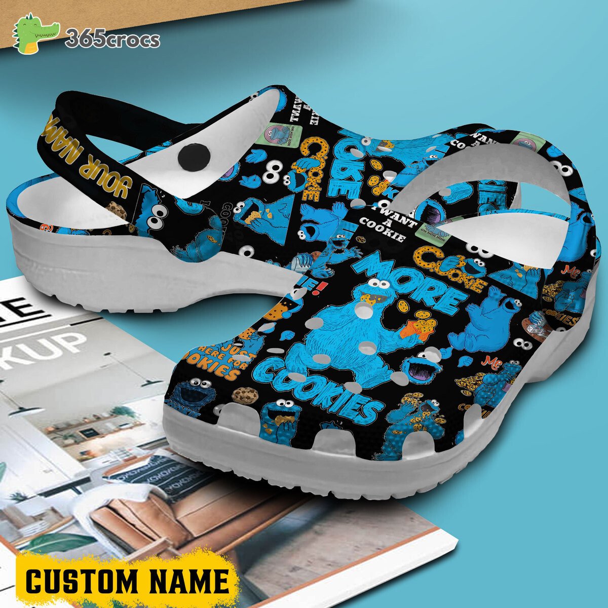 Best Cookie Monster Crocs For Sale - Shop Unique Styles Now! | 365crocs