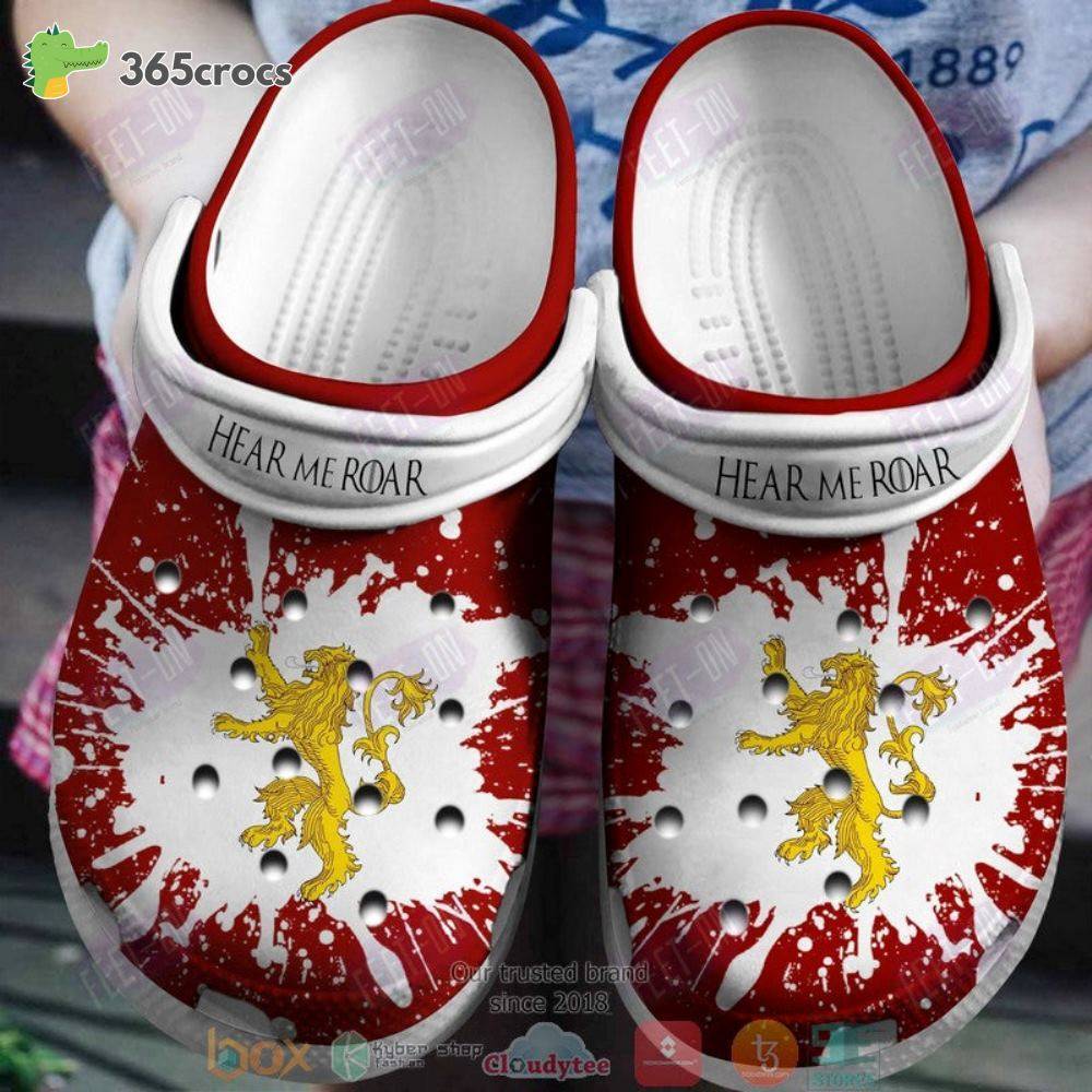 Hear Me Roar Crocs Clog Shoes - 365crocs