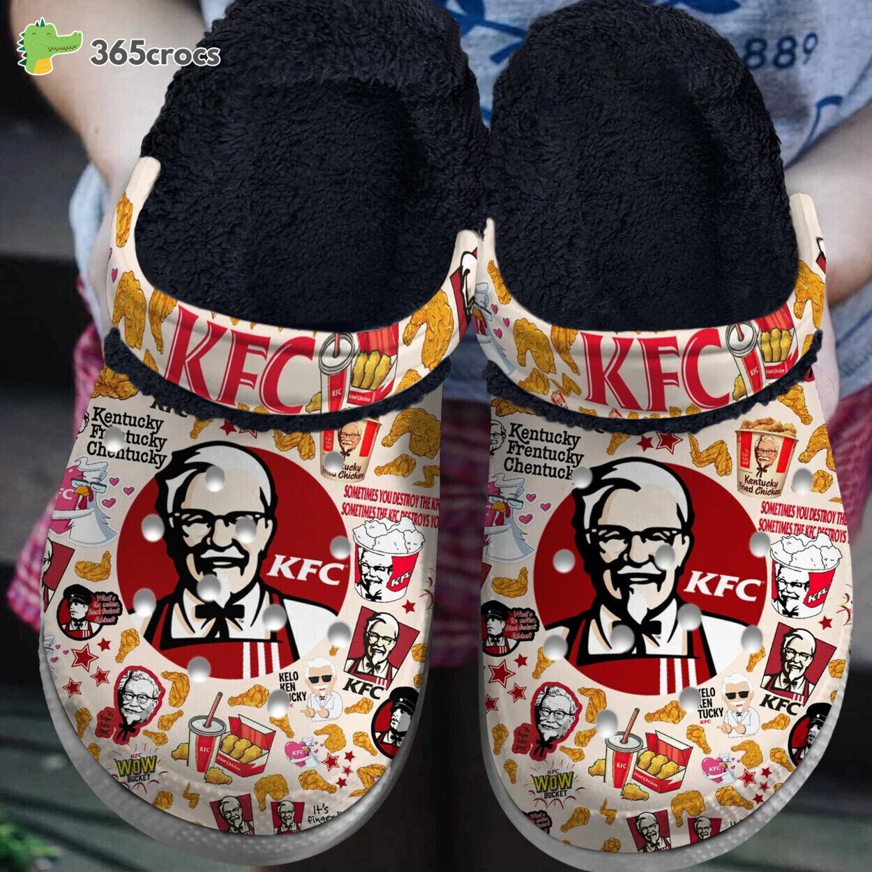 KFC Crocs - 365crocs