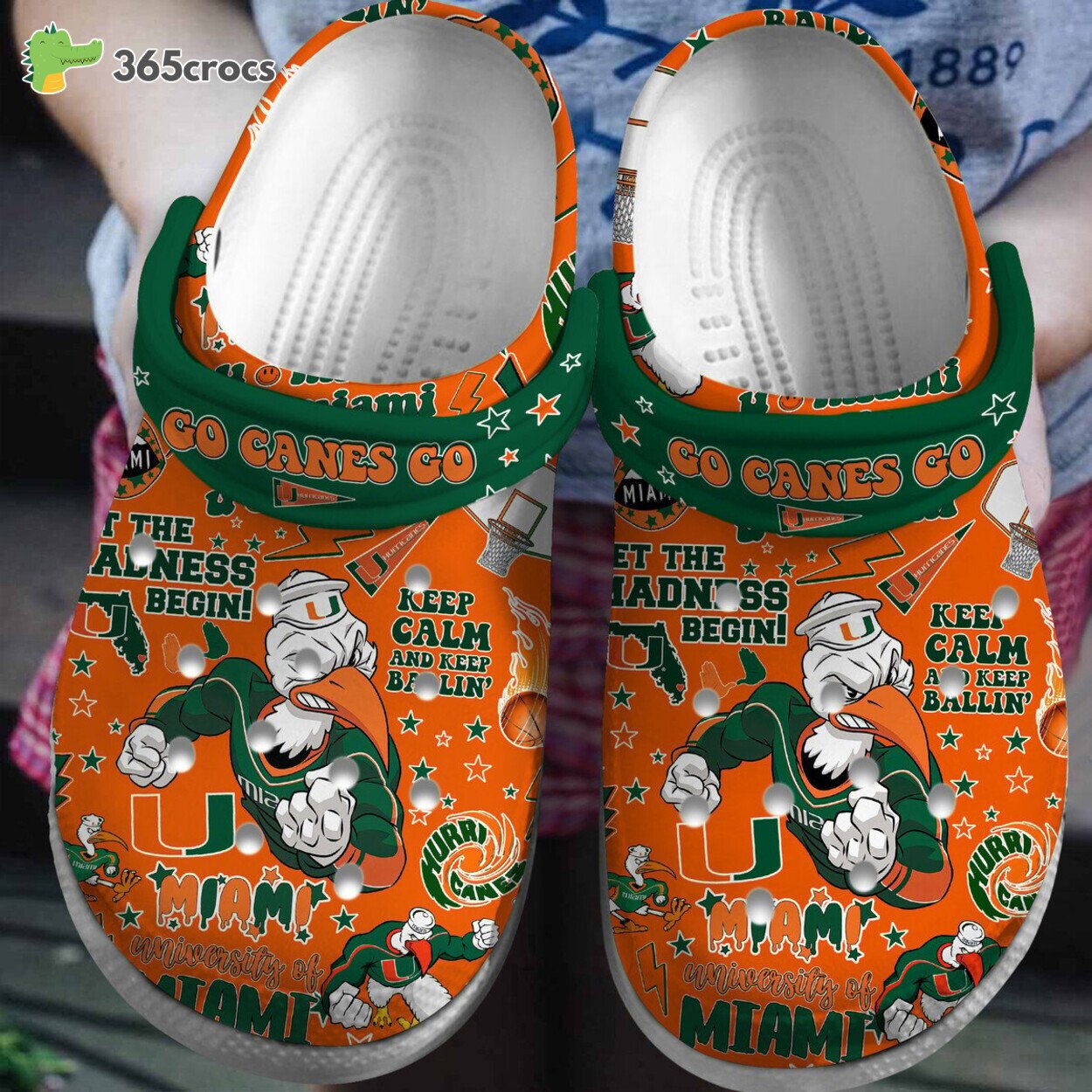 Best Miami Hurricanes Crocs For Sale - Shop Now for Style! | 365crocs