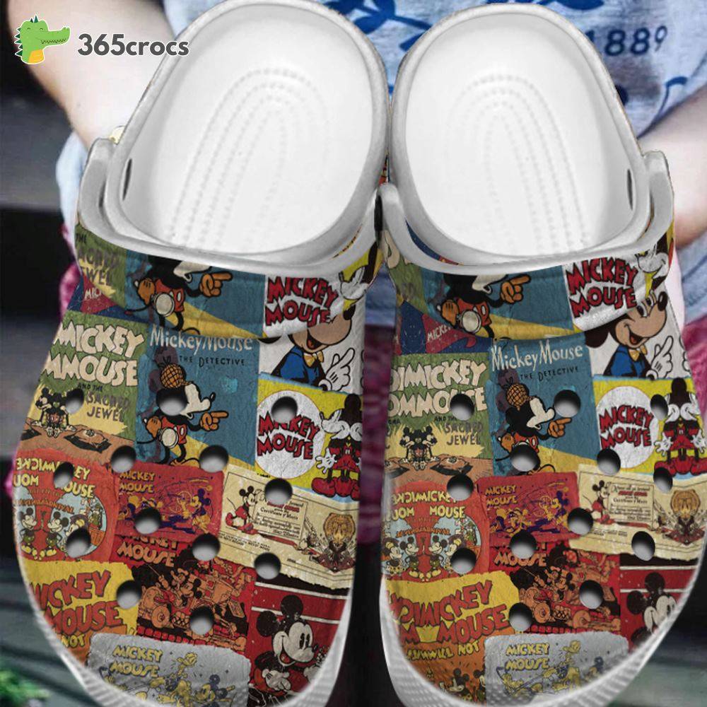 Mickey Mouse Disney Cartoon Adults Crocs Clog Shoes - 365crocs