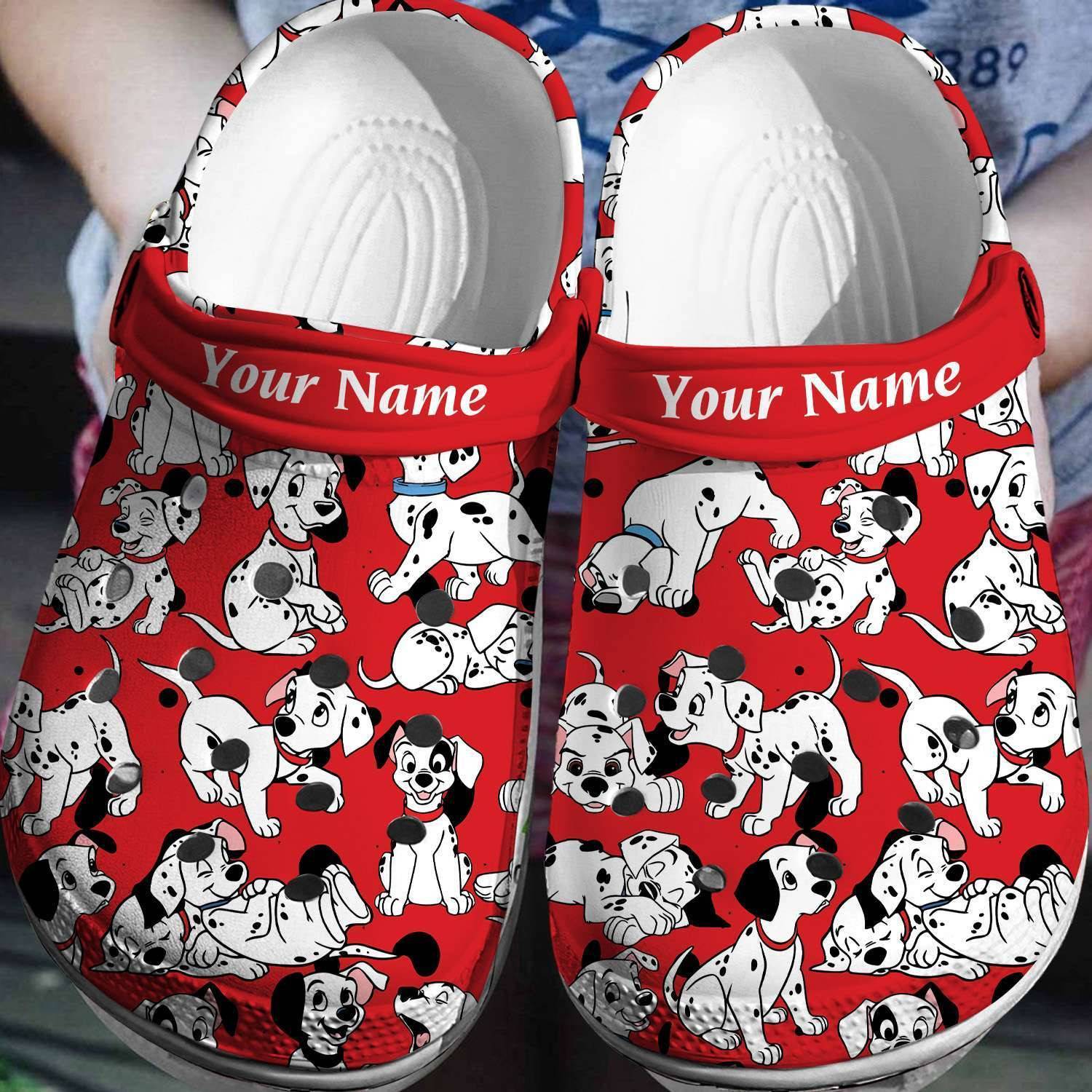 Personalized 101 Dalmatian Crocs 3D Clog Shoes - 365crocs