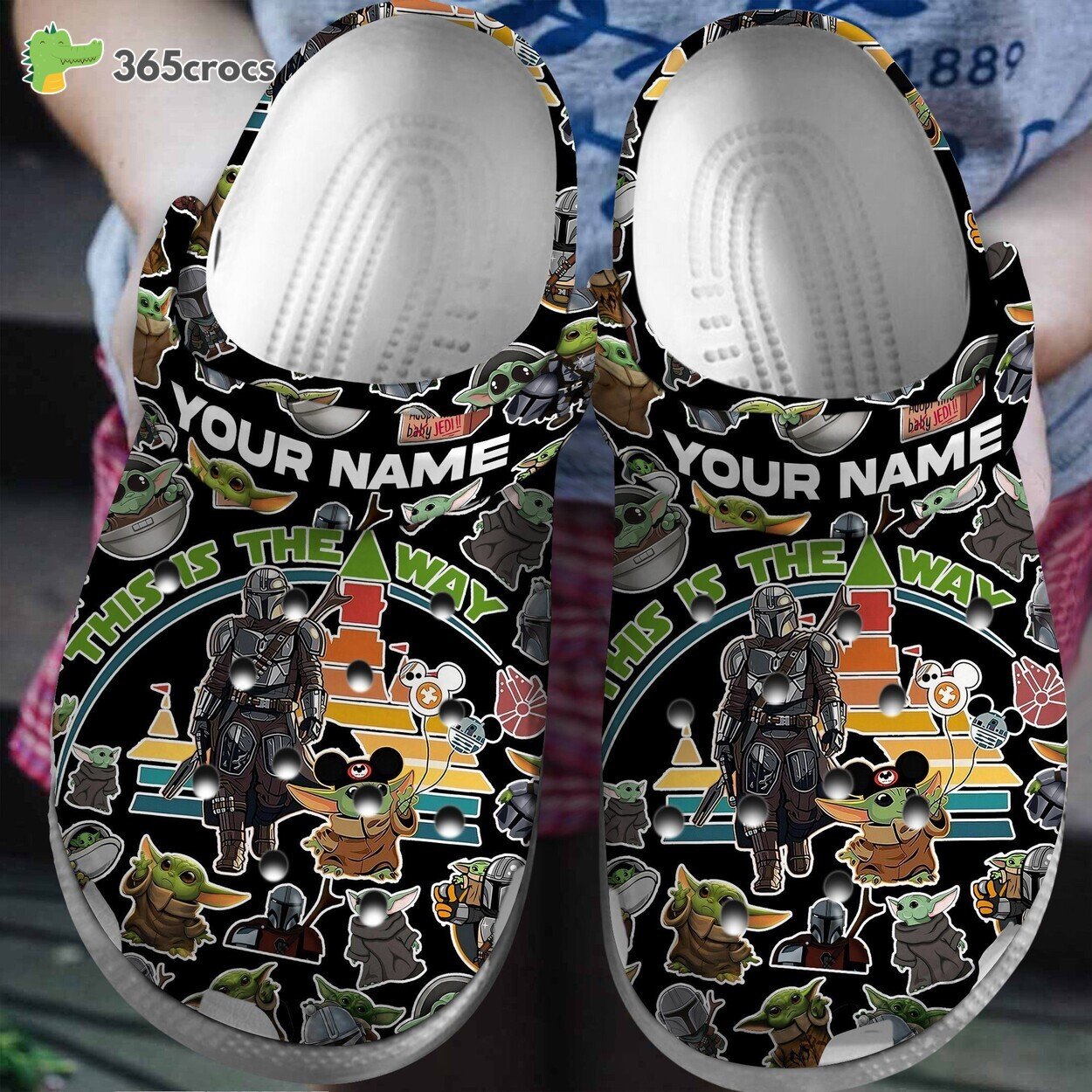 Star Wars Film Saga Comfortable Clogs Shoes Design Edition Crocs - 365crocs
